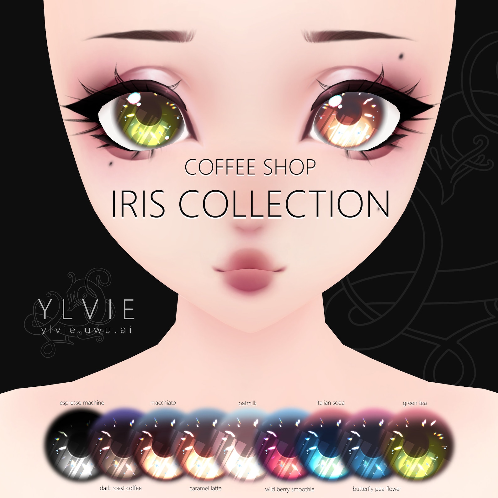 Vroid IRIS Coffeeshop Collection - Etsy