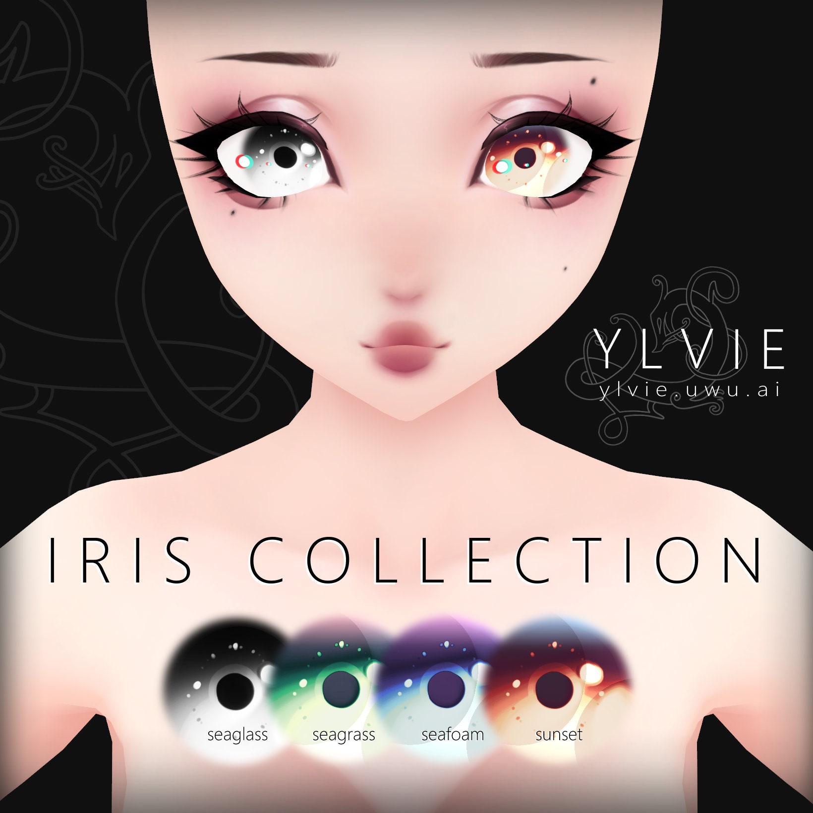 Vroid IRIS Sea Collection - Etsy UK