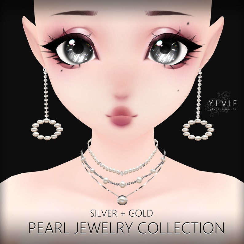Vroid PEARL Jewelry Collection - Etsy