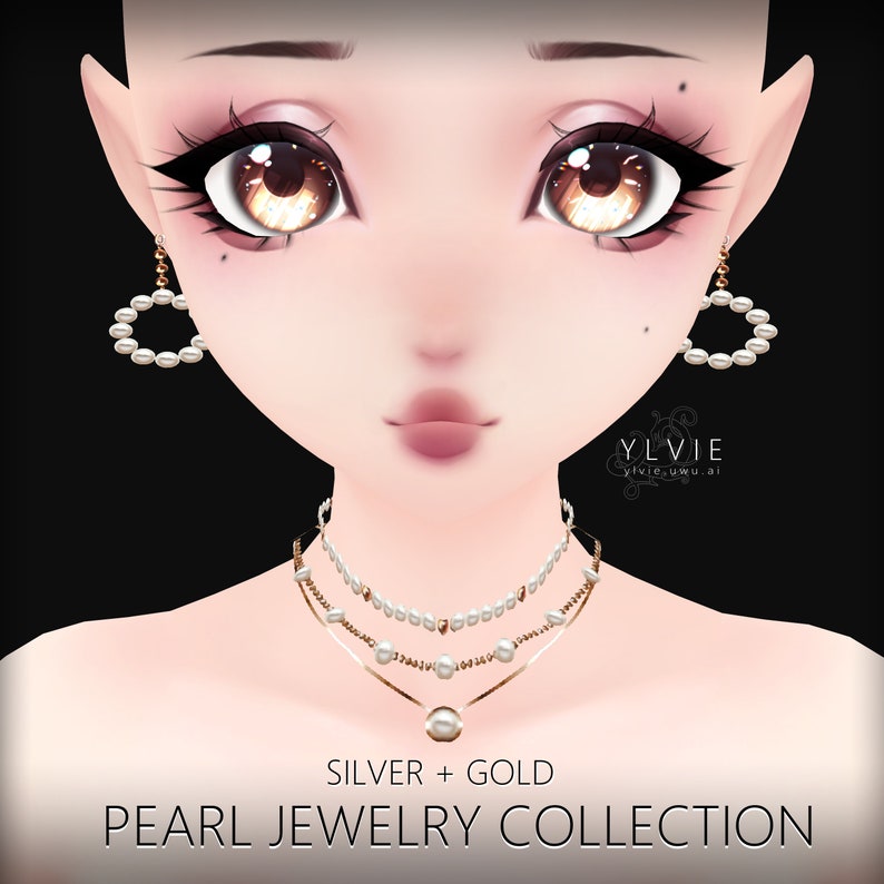 Vroid PEARL Jewelry Collection - Etsy