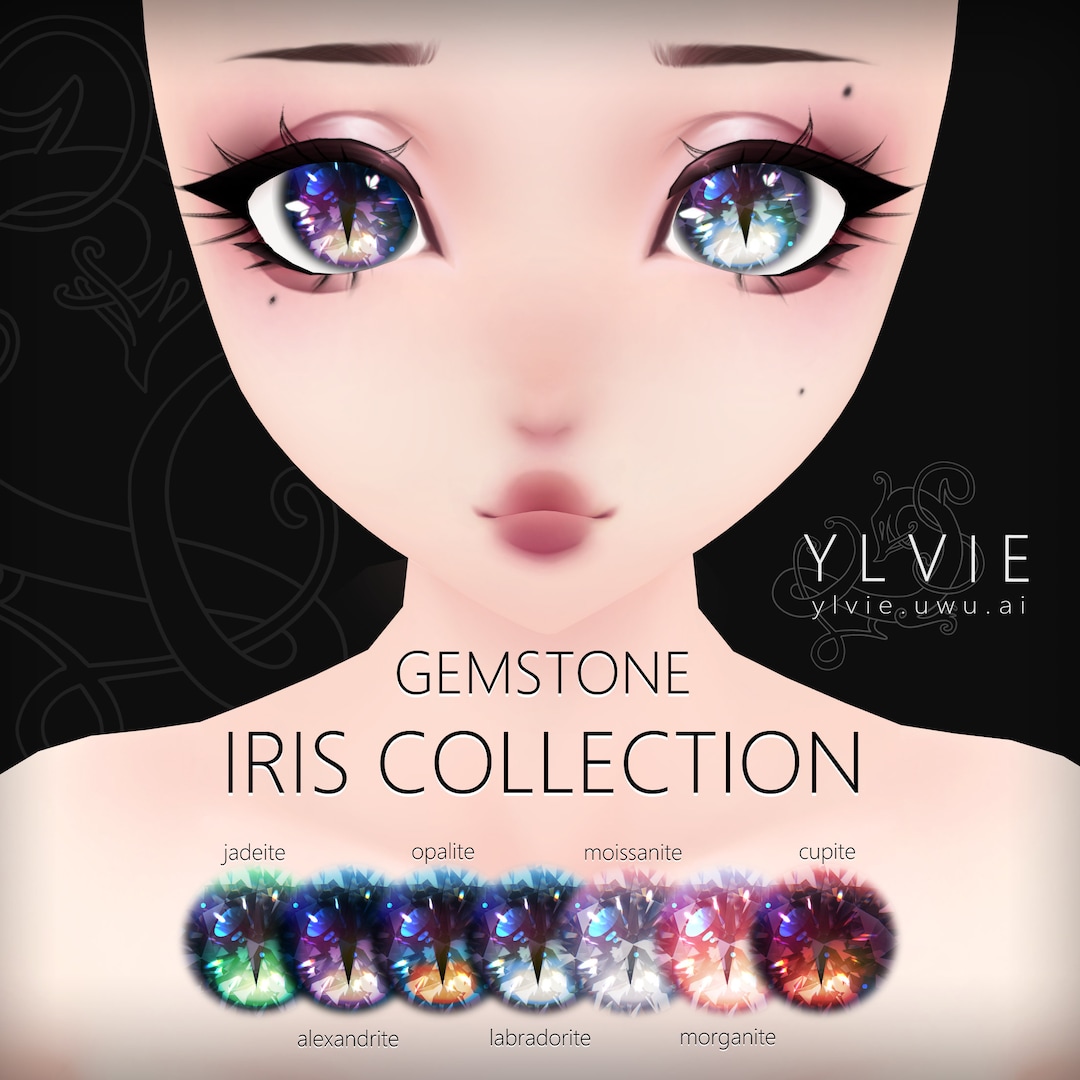 Vroid IRIS Gemstone Collection - Etsy