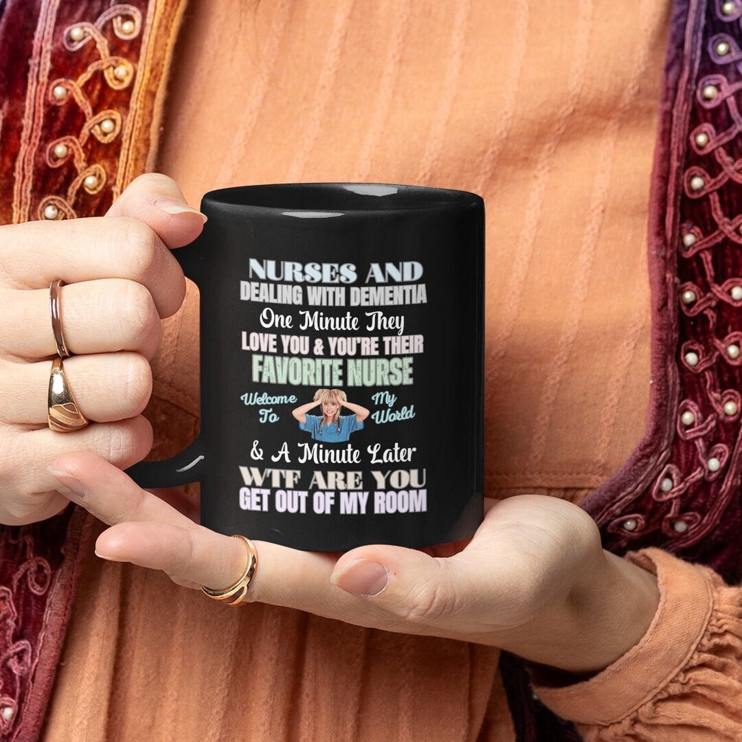 Frazzled Nurse Coffee Mug,nurse Burnout,nurse Humor,present for Nurse ...