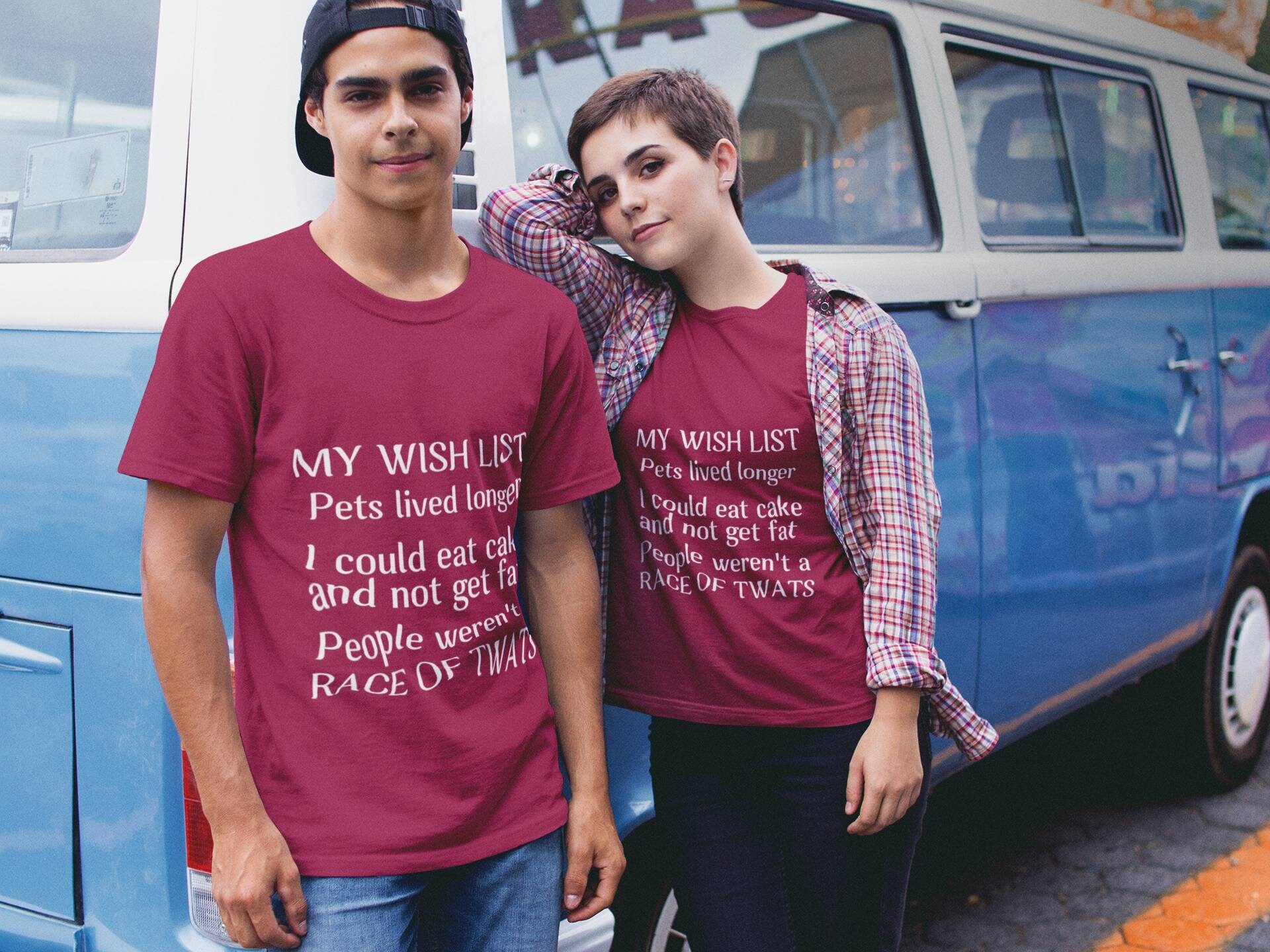 My Wish List Tee Shirt,cake and More Cake,heartwarming Gifts ...