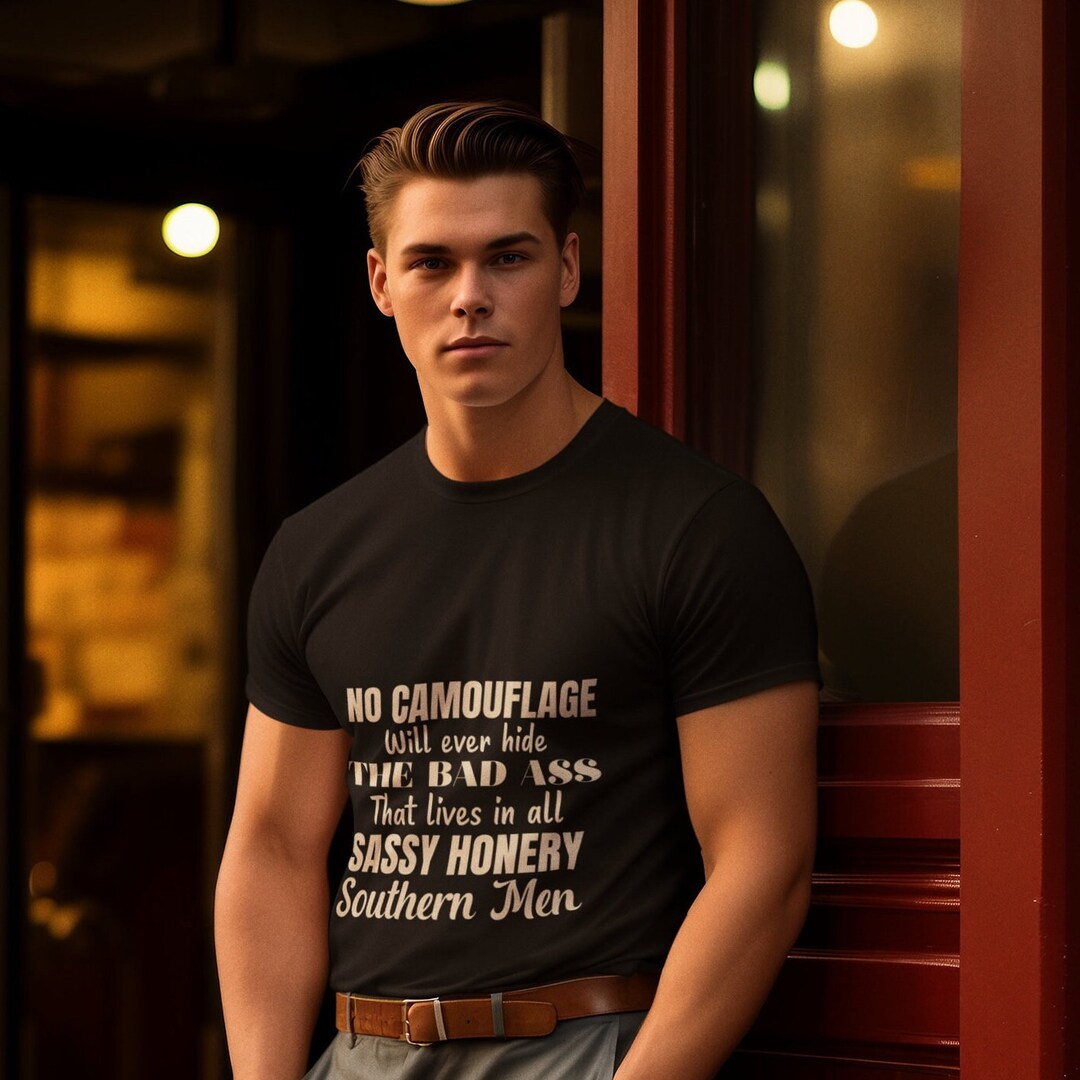 Sassy Southern Men Tee Shirt,anniversary Gift for Redneck Husband ...