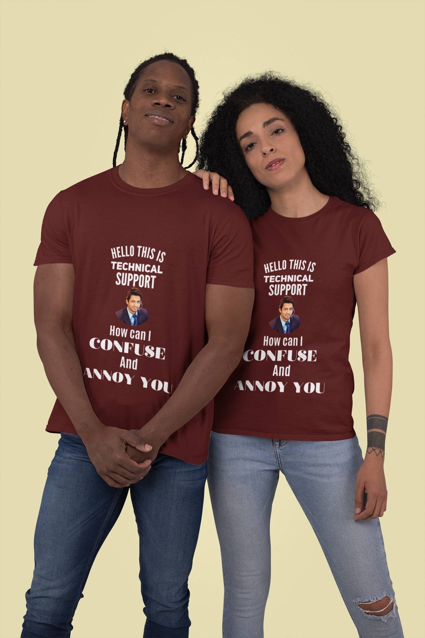 Funny Tech Support Tee Shirttech Support Humorcoworker - Etsy