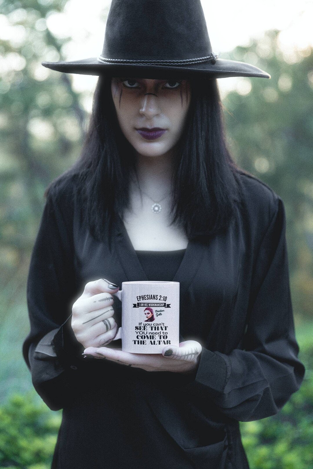 Christian Goths Mug,gifts for Goths,goth Best Friend Gifts,his ...