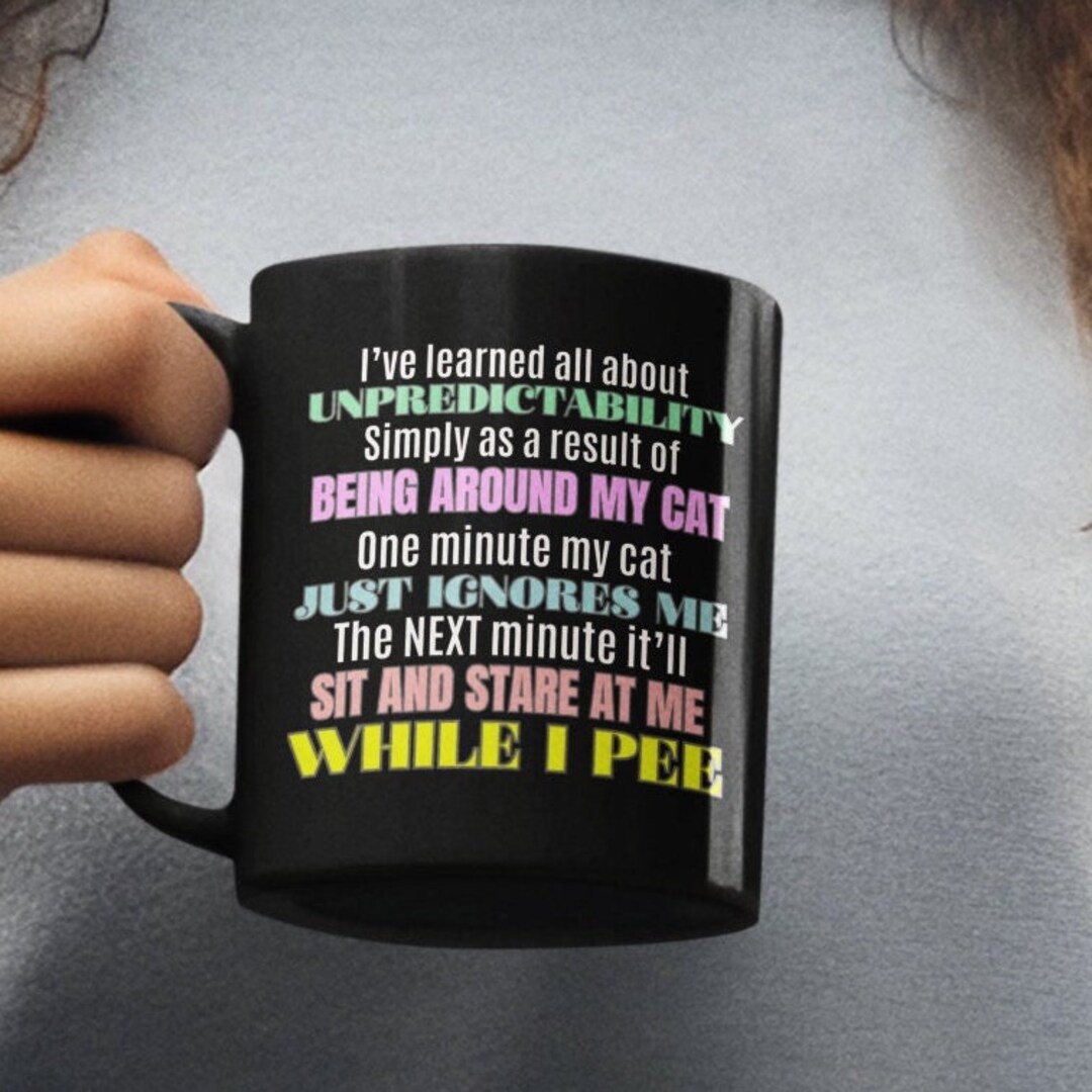 Cat World Coffee Mug,cat Diva,my Cat is A Bitch,feline Humor,bitchy Cat ...