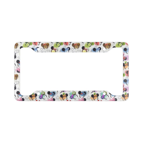 Disneyland License Plate Frame - Etsy