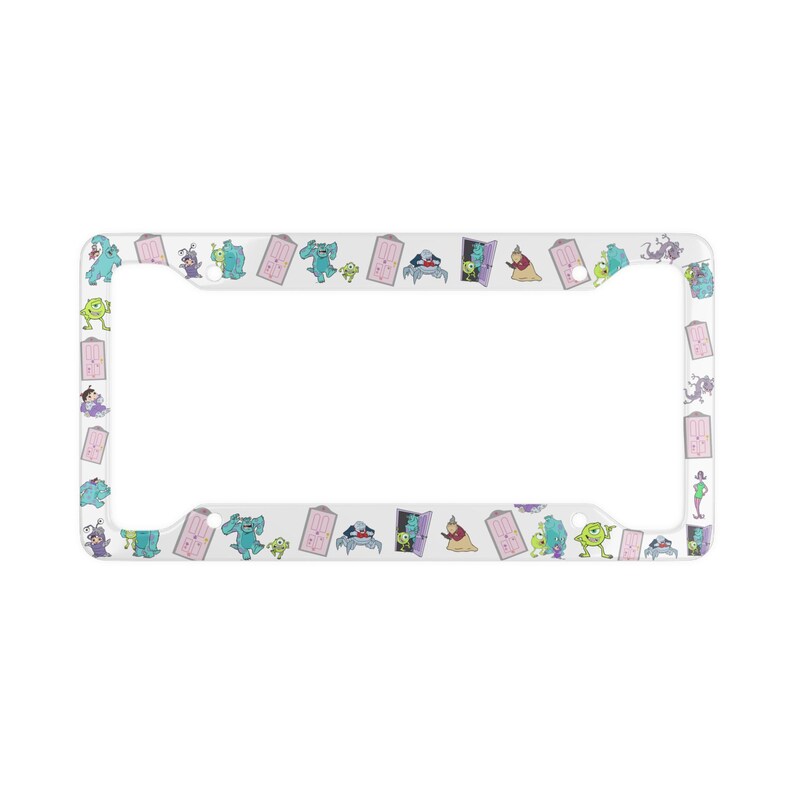Monsters Inc License Plate Frame - Etsy