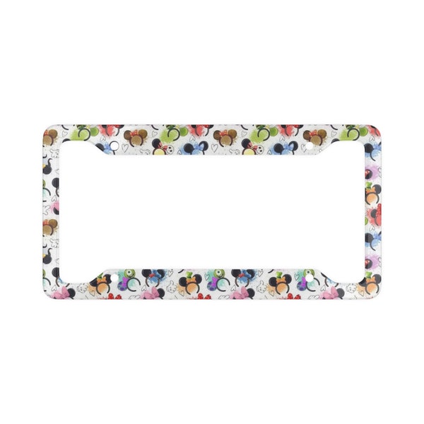 License Plate Frame Disneyland - Etsy