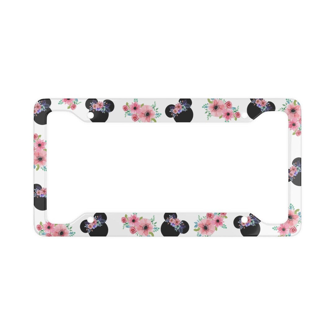 Disney License Plate 2 Frame - Etsy