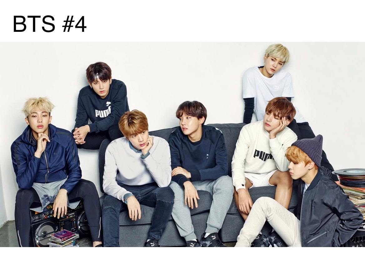 Bts/k-pop Group Acrylic Oil Painting - Accepting Custom BTS Painting ...