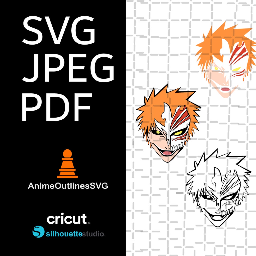 Bleach SVG PDF JPEG - Etsy