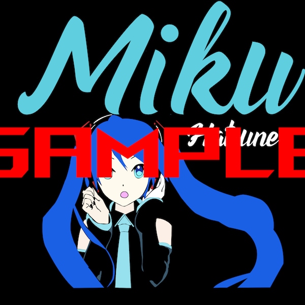 Miku Papercraft Template - Etsy