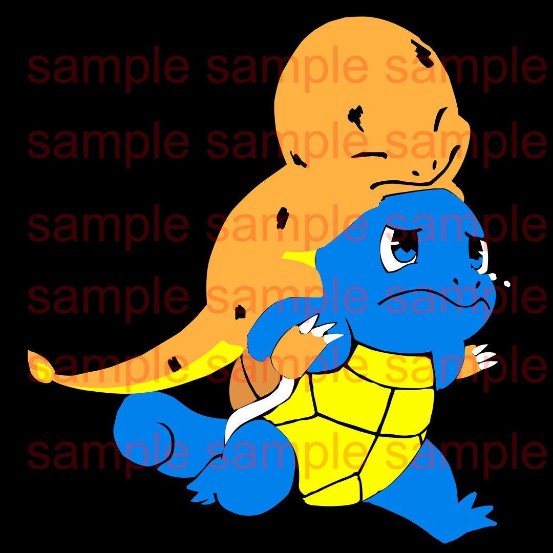 Charmander SVG PDF PNG Jpeg - Etsy