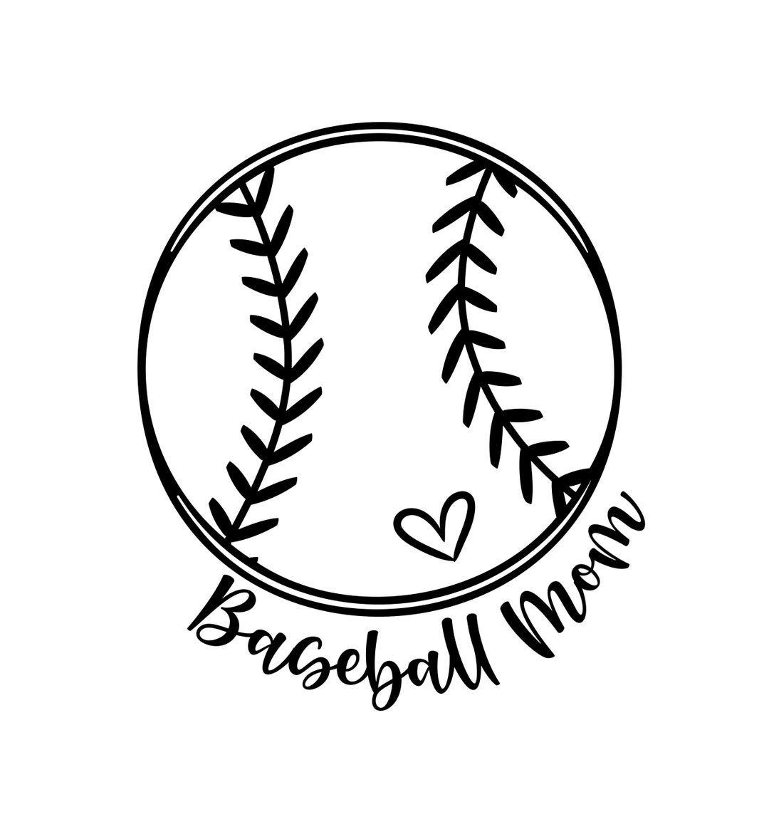 Baseball Mom Sports Vinyl Decal Sticker - Etsy