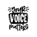 Your Voice Matters Inspirational Vinyl Decal Sticker - Etsy