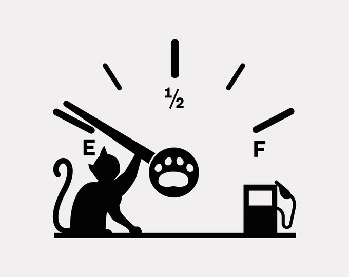 Gashole - Vinyl Sticker Decal - Etsy