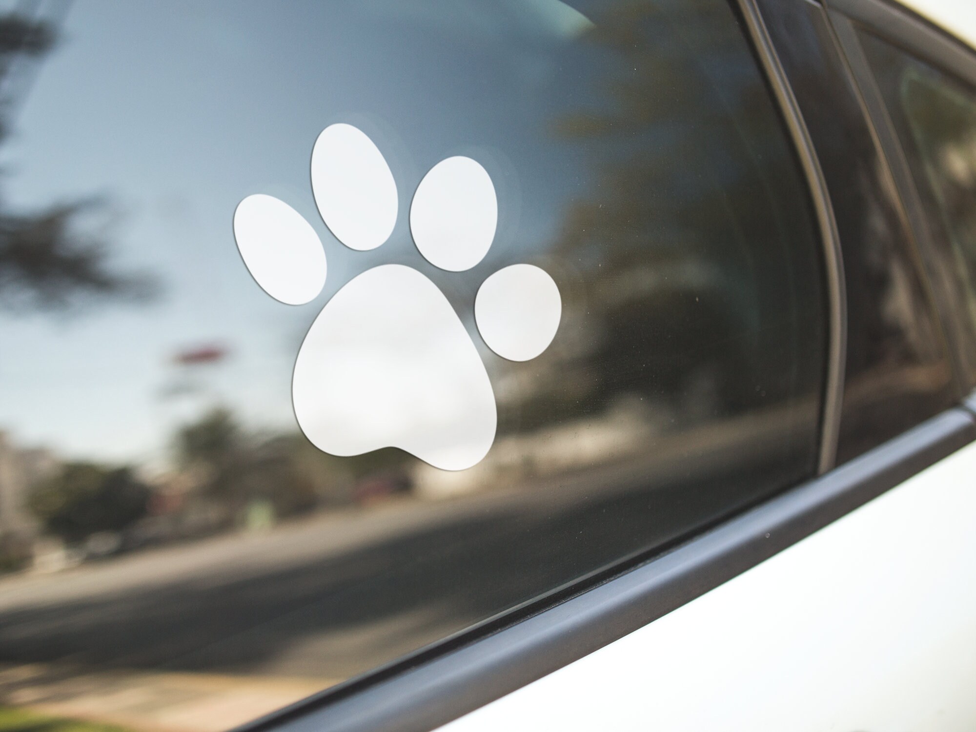 Dog Paw Vinyl Decal Sticker - Etsy