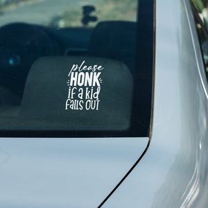 Please Honk Vinyl Decal Sticker Bumper Sticker - Etsy