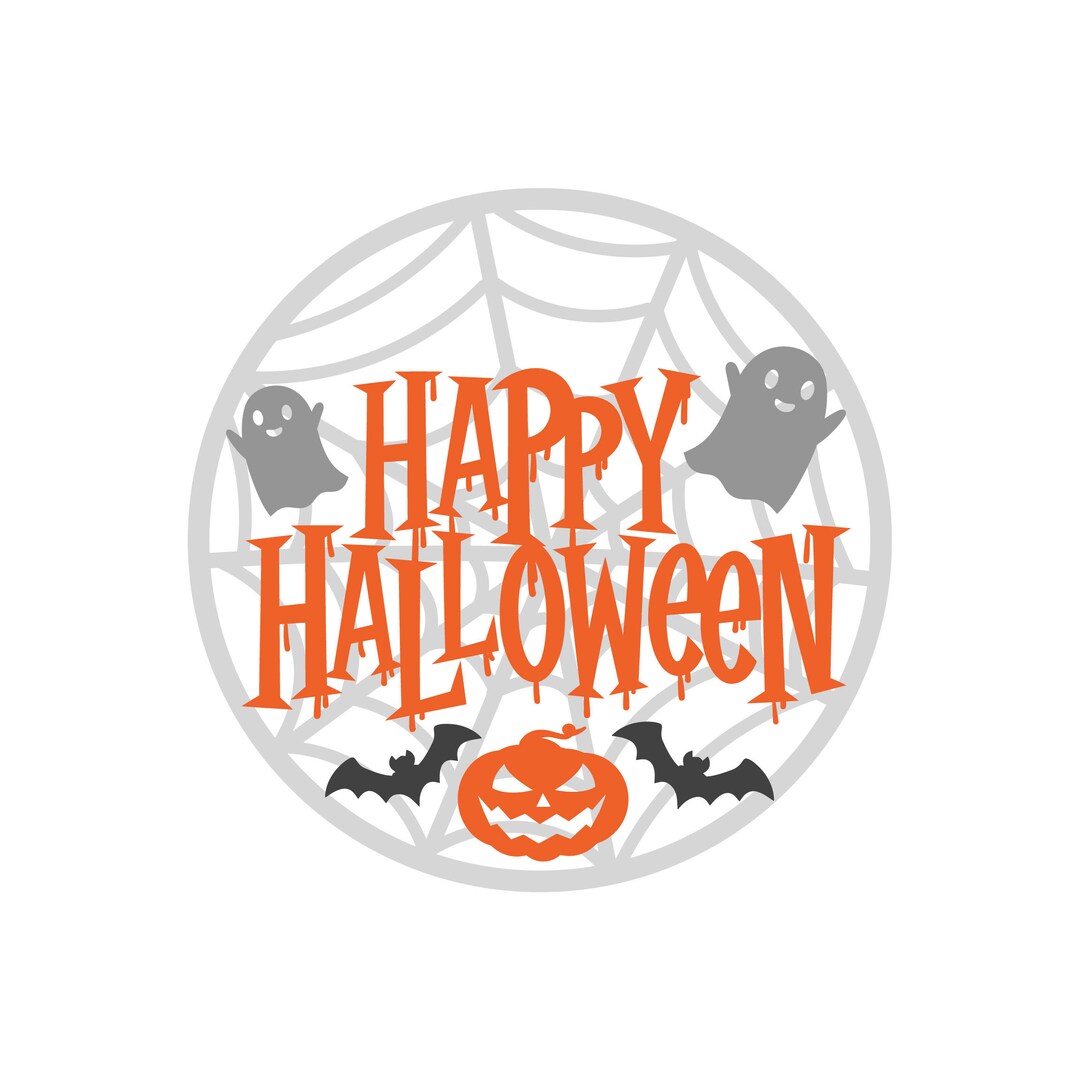 Halloween Sign Vinyl Decal - Etsy
