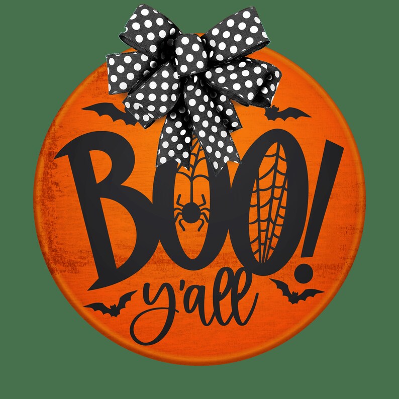 Boo Halloween Vinyl Decal Decor - Etsy