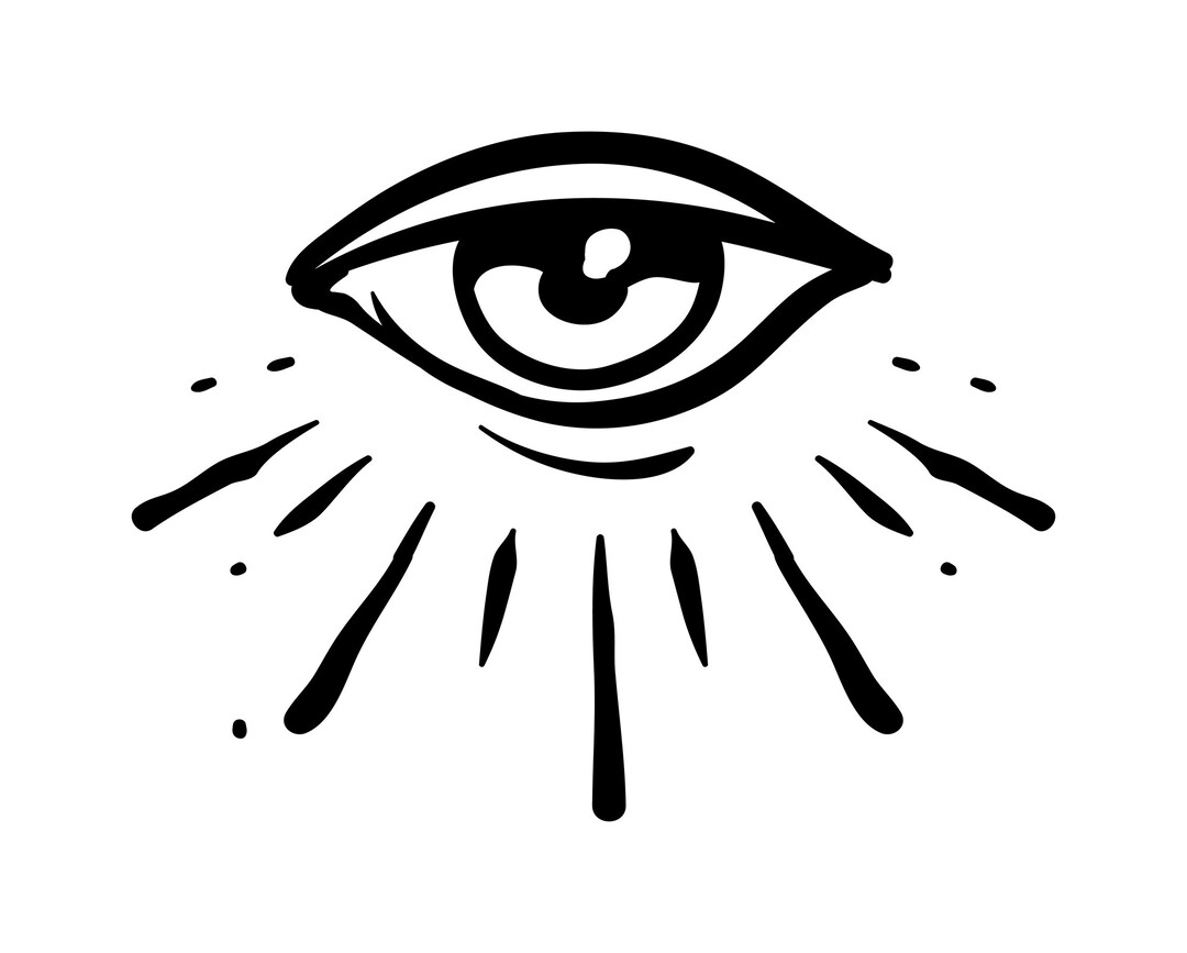 The Eye Vinyl Decal Sticker - Etsy