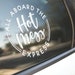 Hot Mess Express Vinyl Decal Bumper Sticker - Etsy