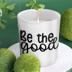 Be the Good Inspirational Vinyl Decal Motivational Home Decor - Etsy