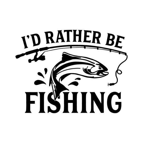 Fishing Decal - Etsy