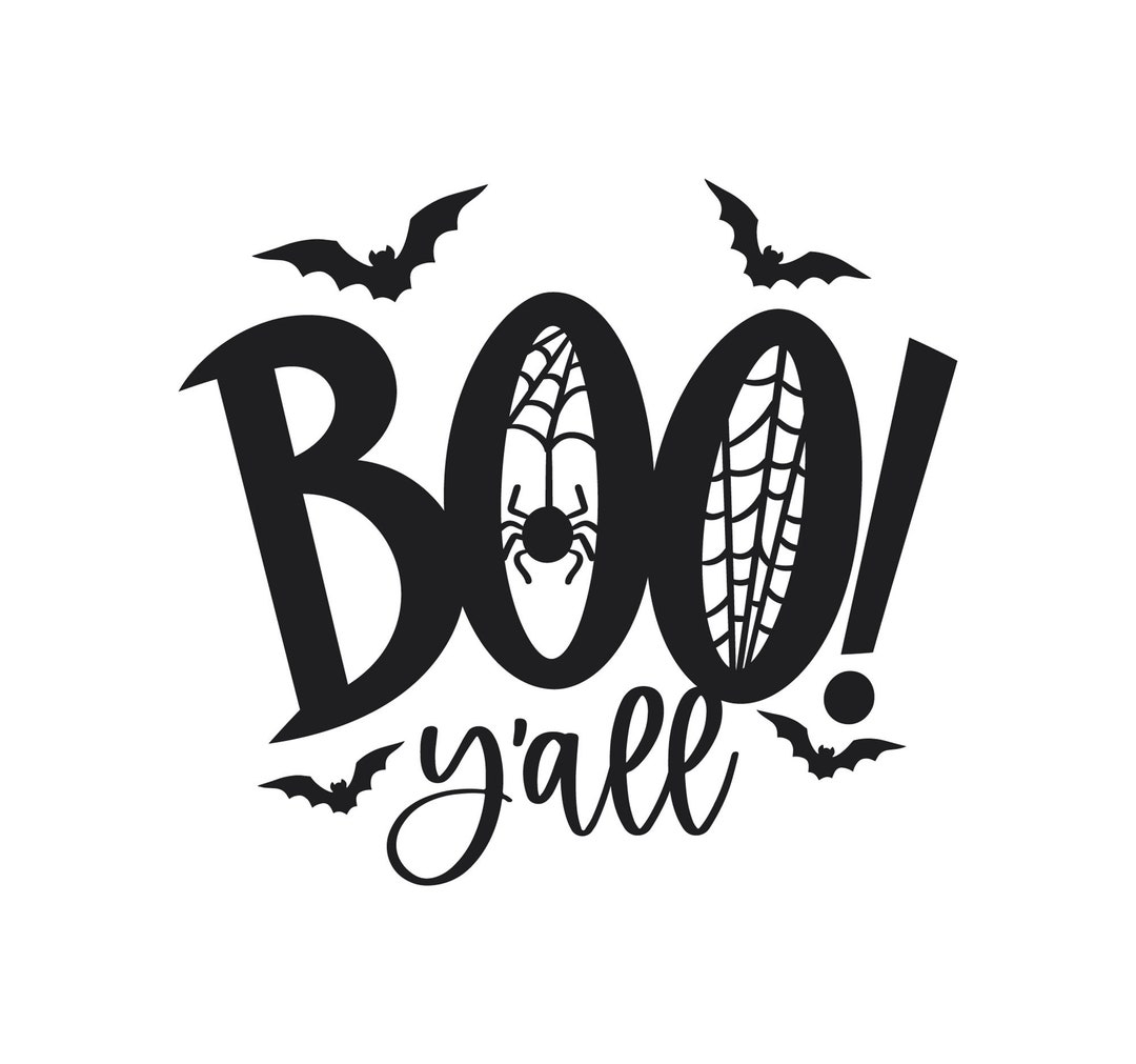 Boo Halloween Vinyl Decal Decor - Etsy