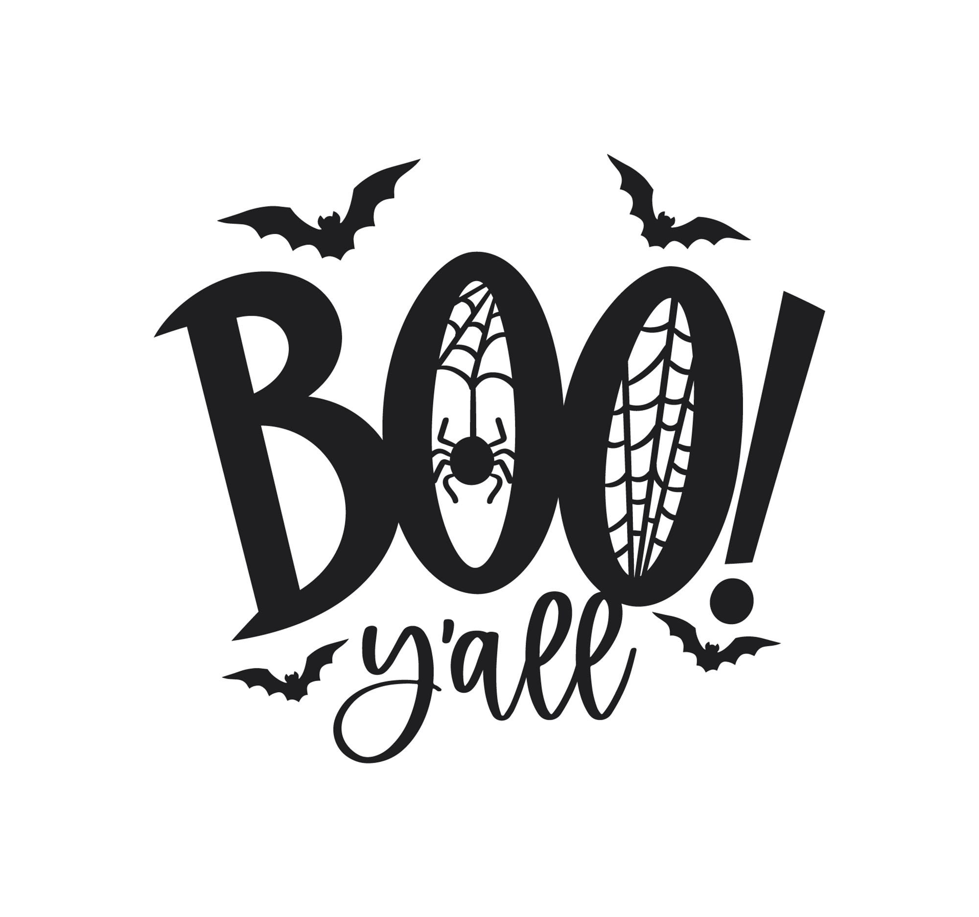 Boo Halloween Vinyl Decal Decor - Etsy