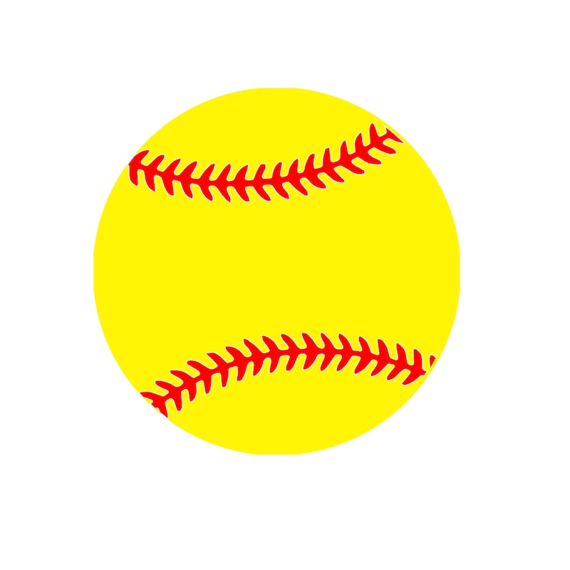 Softball Vinyl - Etsy