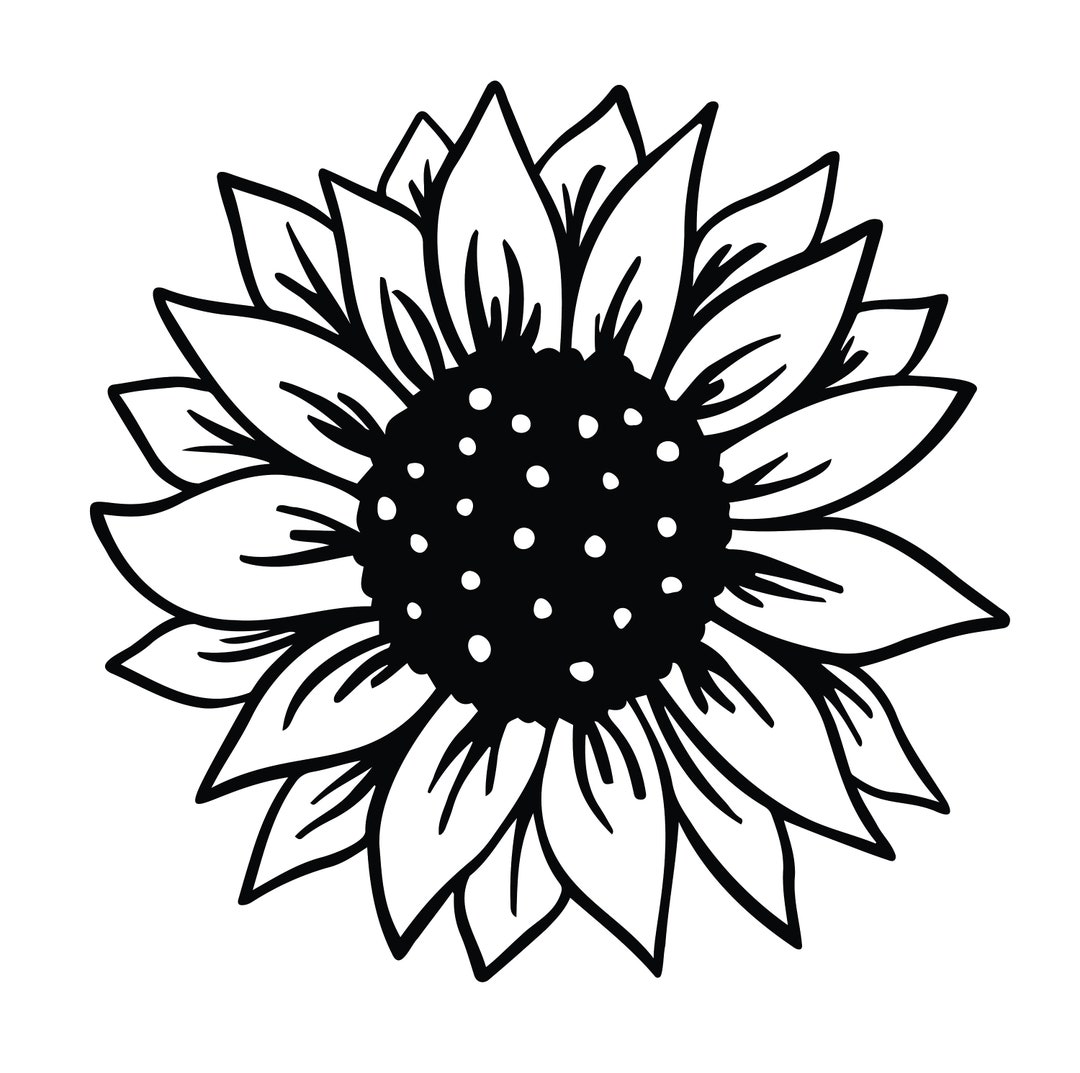 Sunflower Vinyl Car Decal Bumber Sticker - Etsy