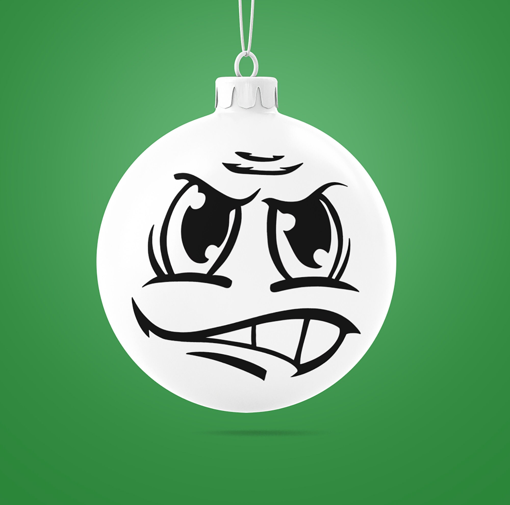 Cartoon Faces Vinyl Decal Sticker - Etsy