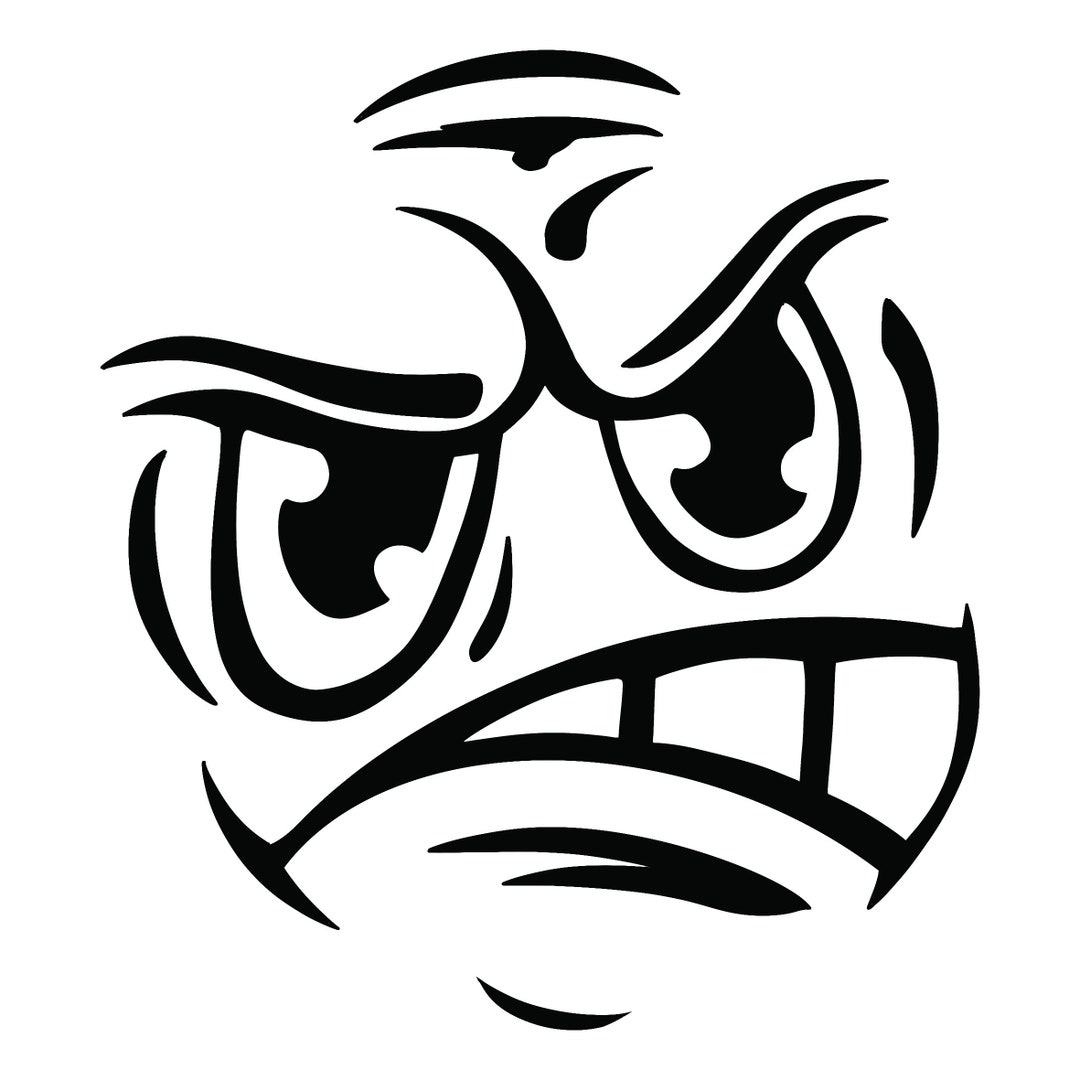 Cartoon Faces Vinyl Decal Sticker - Etsy