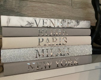 Coffee Table Book Set Coffee Table Decor Book Decor Decorative Books ...