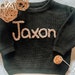 Personalized Hand Embroidered Name Sweater for Babies, Toddlers, Kids ...