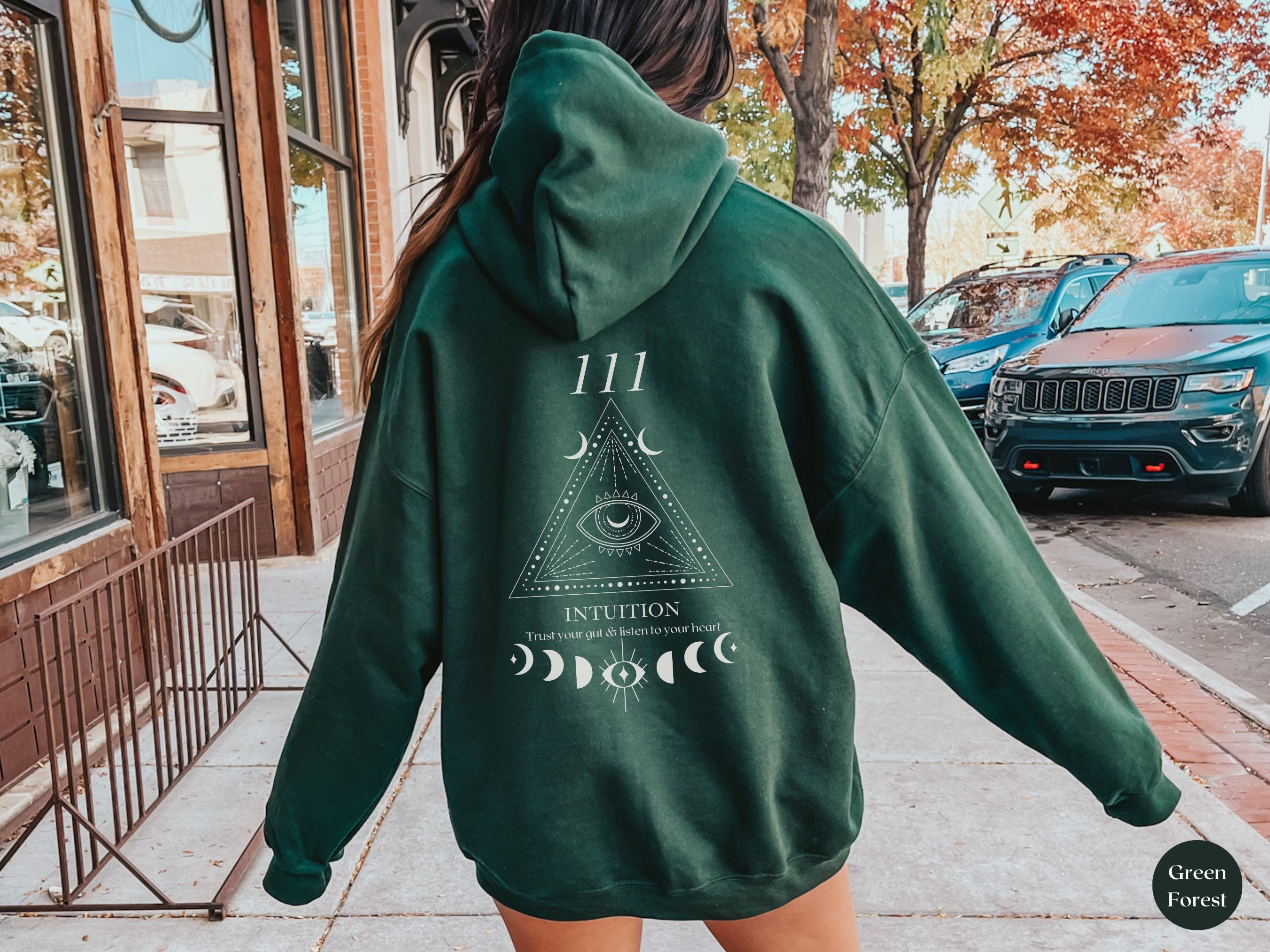 Angel Number Hoodie, Mystical Celestial Hoodie, Angel Core Aesthetic ...