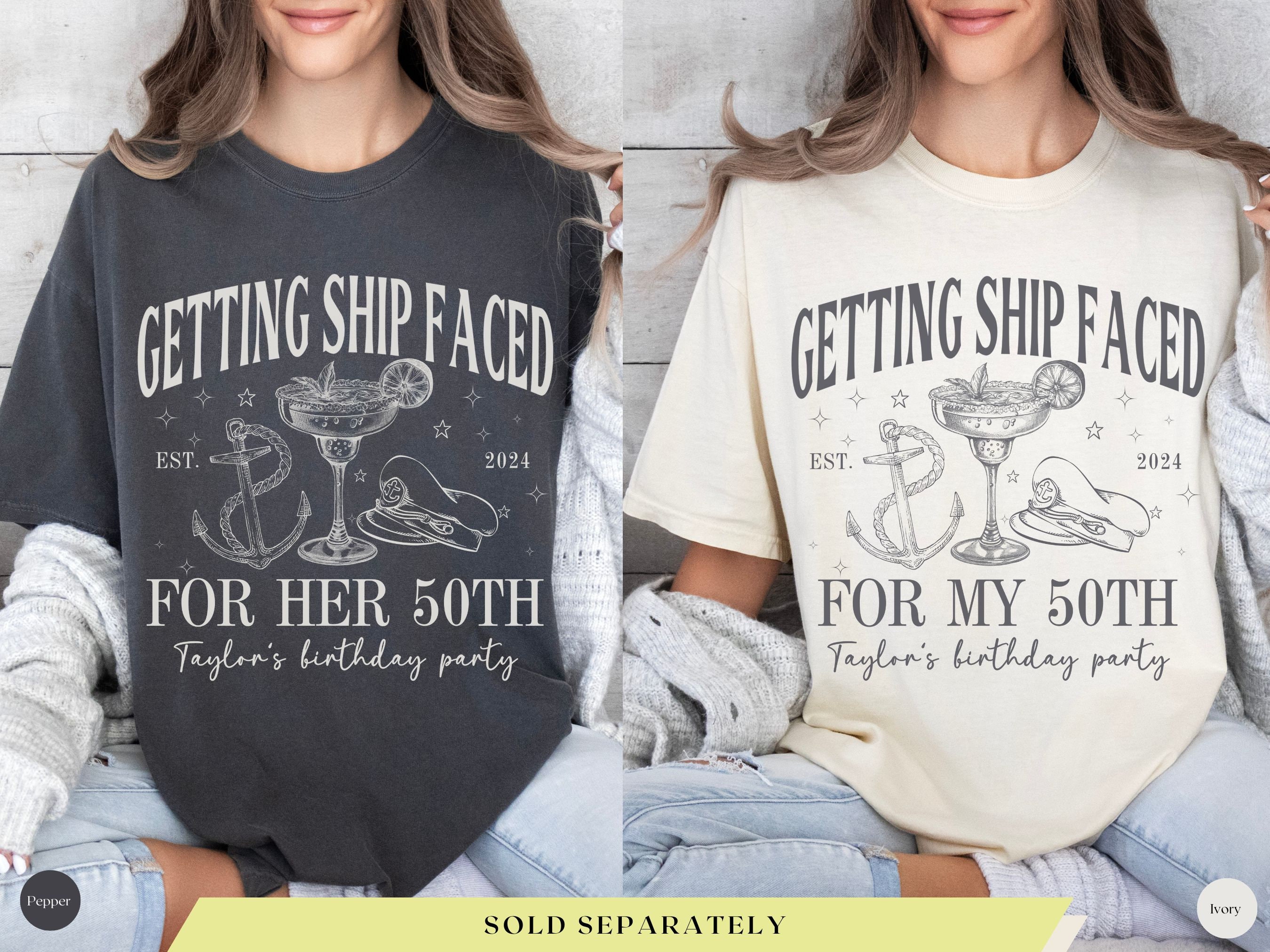 Personalized 50th Birthday Cruise, 50th Birthday Cruise Shirts ...