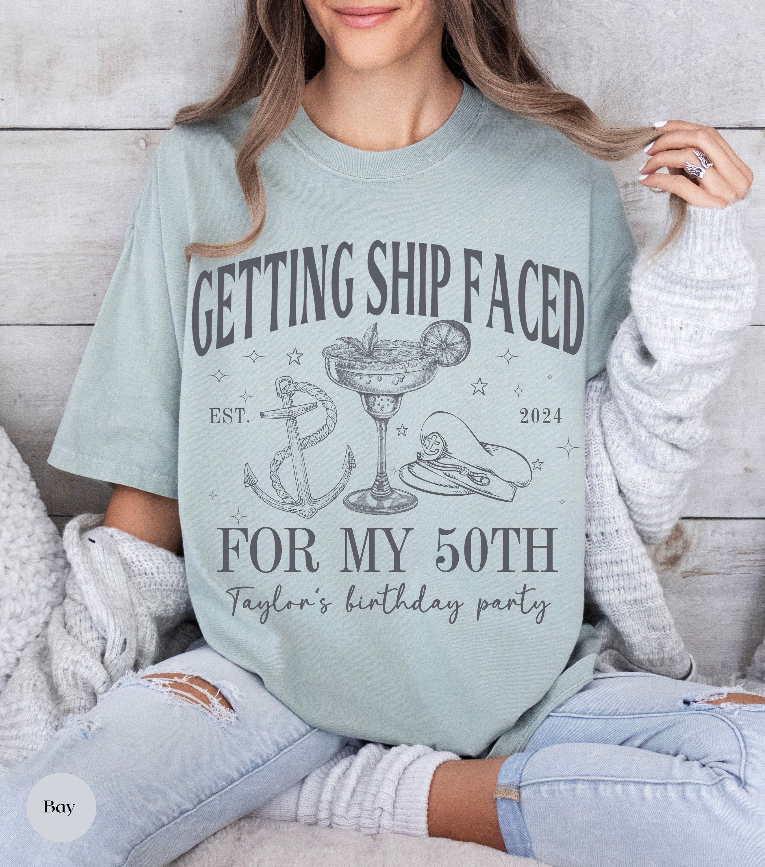 Personalized 50th Birthday Cruise, 50th Birthday Cruise Shirts ...