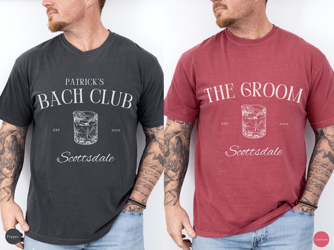 Bachelor Party Shirts, Bachelor Tshirt, Groomsmen Shirts, Custom ...