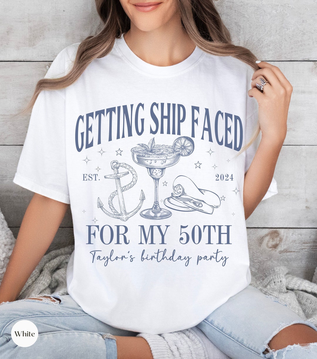 Personalized 50th Birthday Cruise, 50th Birthday Cruise Shirts ...