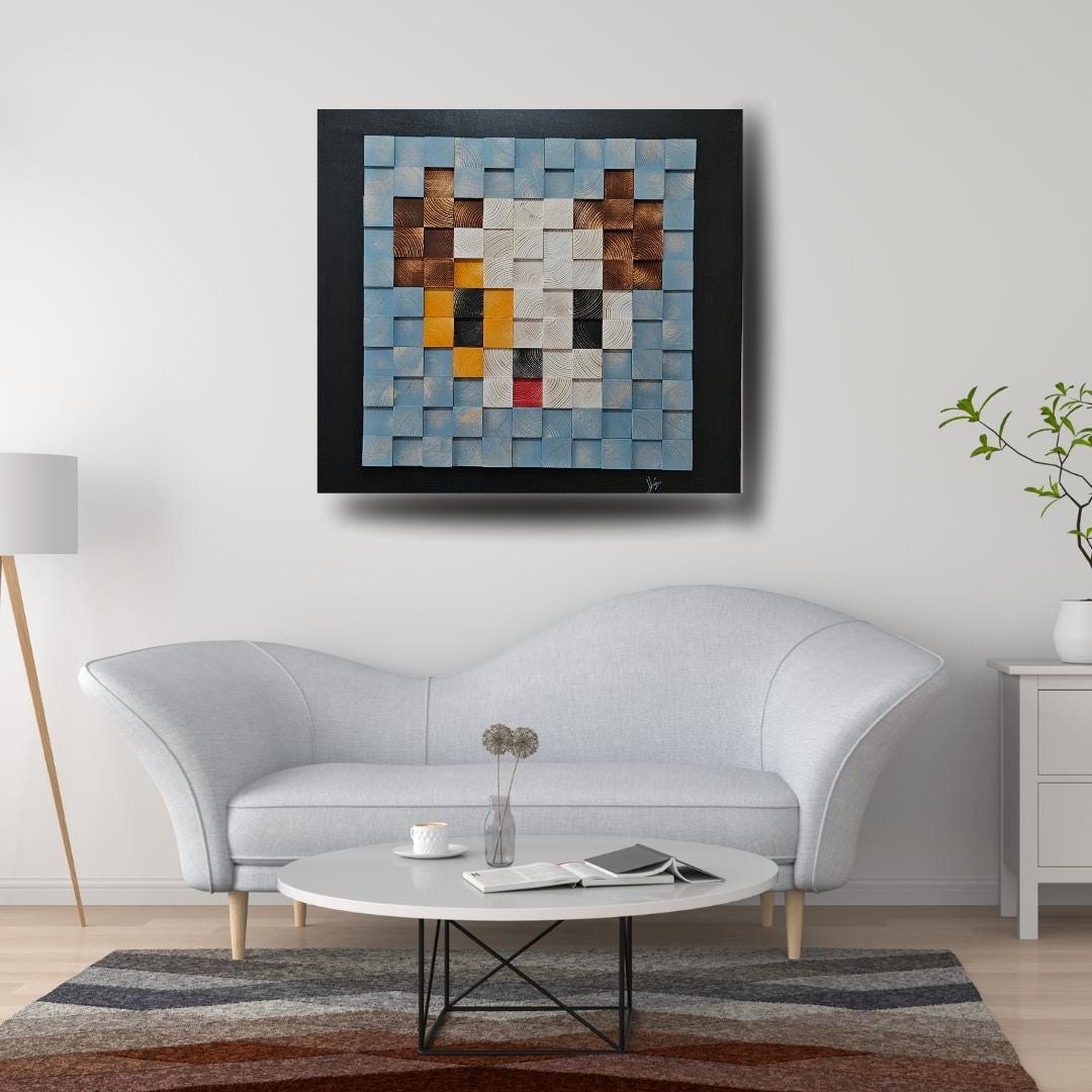 Pixel Art Work - Etsy