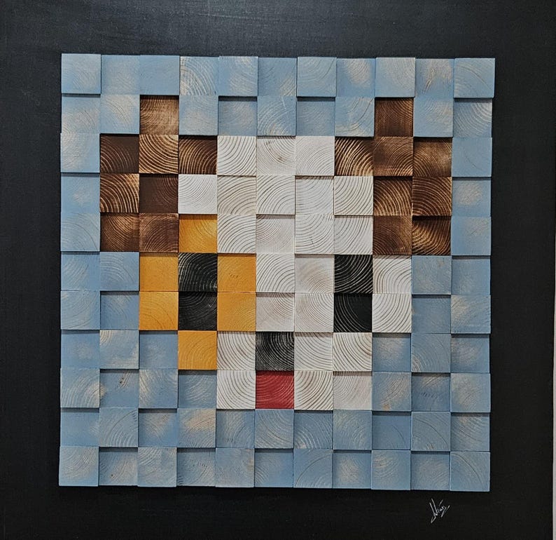 Pixel Art Work - Etsy