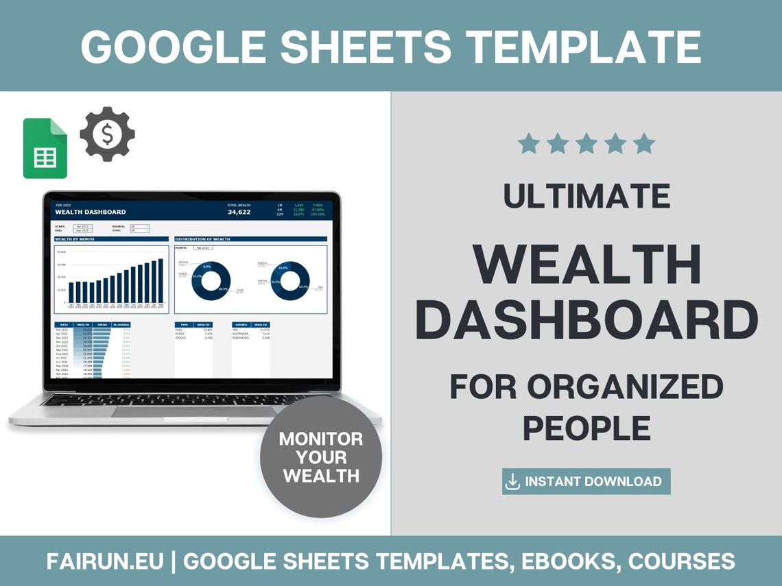 Bank Account Tracker Spreadsheet & Account Information, Google Sheets ...