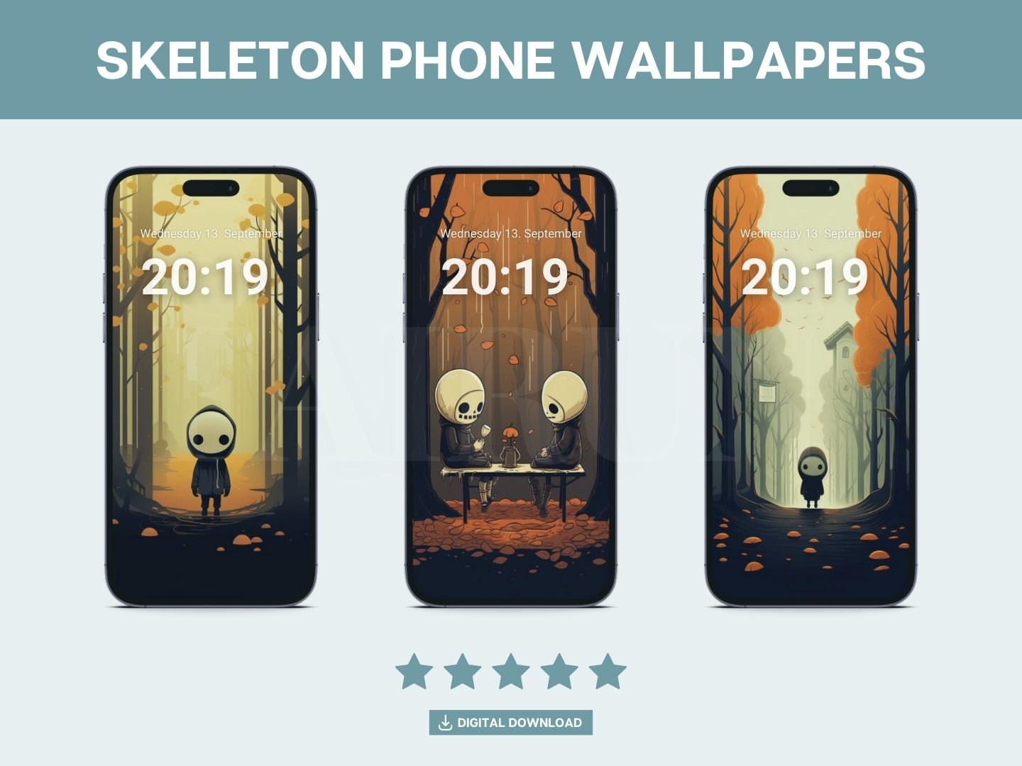 Skeleton Wallpapers for Phone - Aesthetic Skeleton Phone Wallpaper ...
