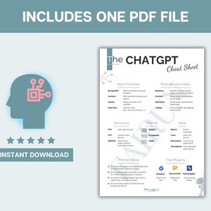 Chatgpt Cheat Sheet PDF: Easy Prompts, Tips & Tricks, Prompt Engineering Techniques, AI Tools ...