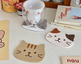 Cat Face Table Mats - Etsy
