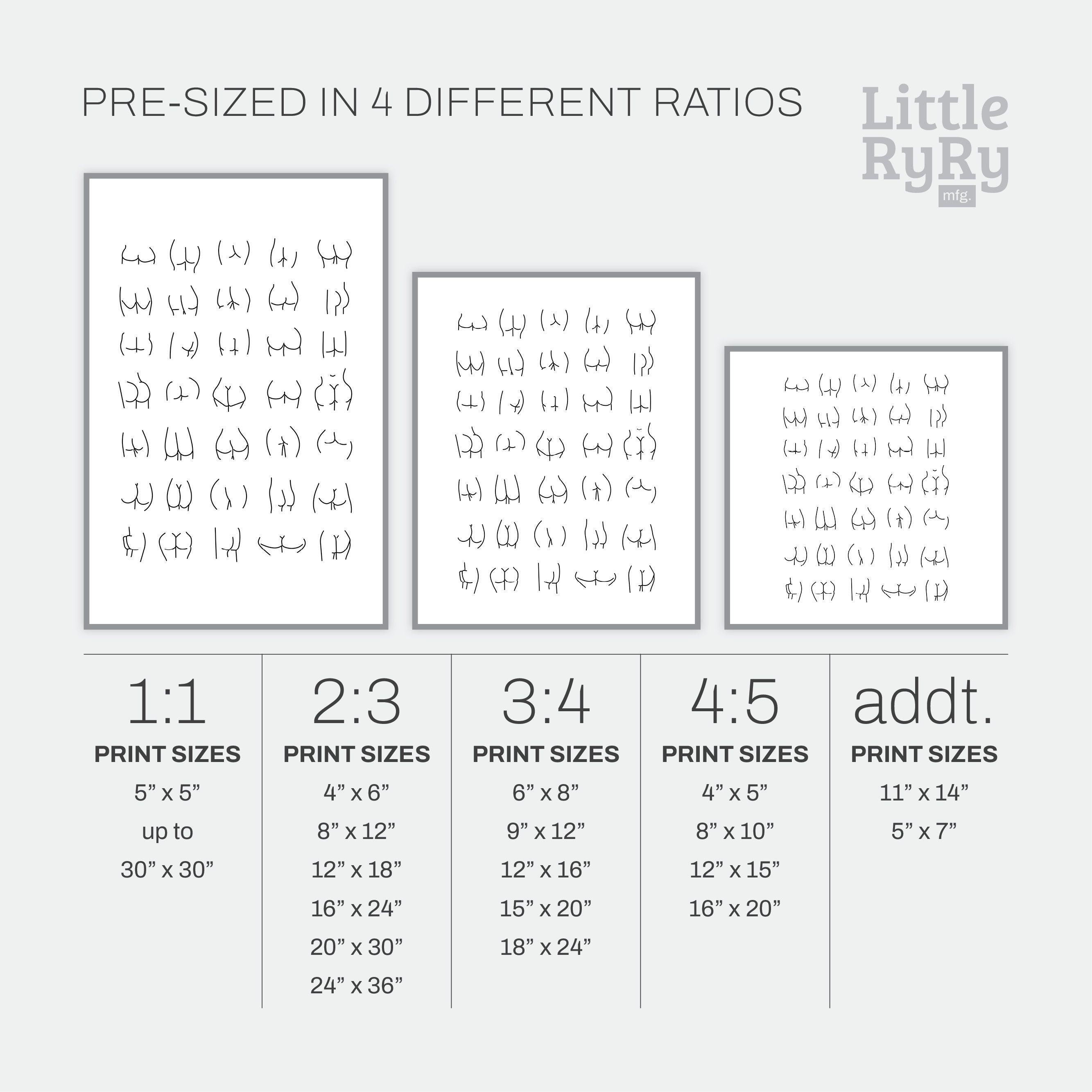 All Bums Welcome Print, Bathroom Art, Cute Bathroom Butts, Bum Collage ...